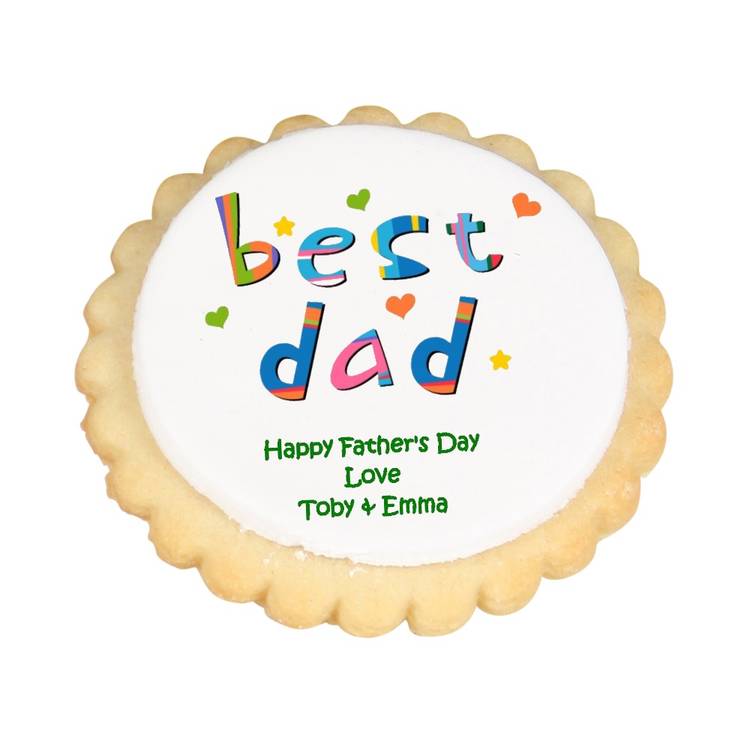 Best Dad Cookies | Kiss Cakes
