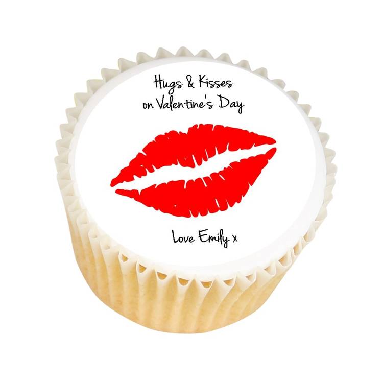 Lips Cupcakes | Kiss Cakes